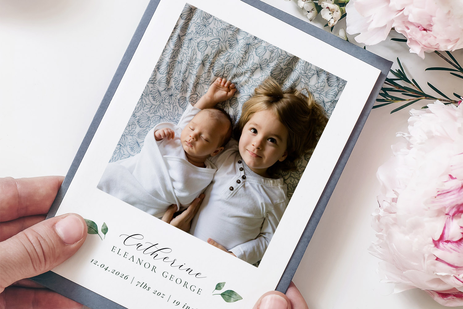 Birth Announcements for Twins & Multiples: Design & Wording Tips ...