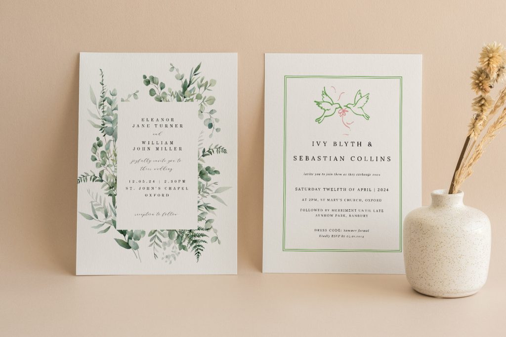 How to co-ordinate your wedding invitation with the rest of your ...