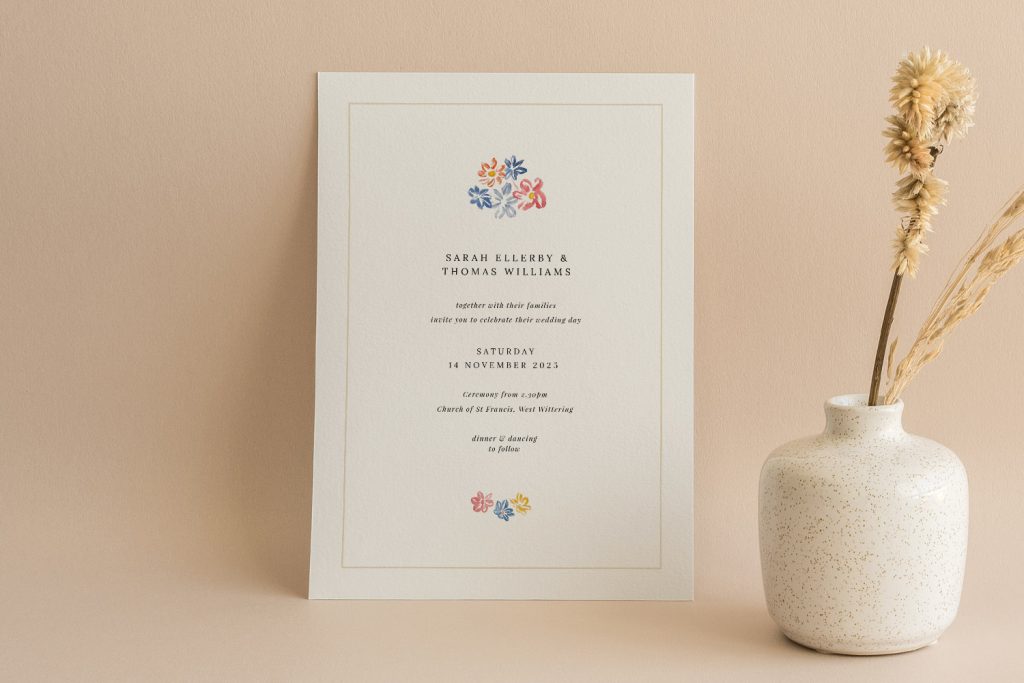 How to co-ordinate your wedding invitation with the rest of your ...