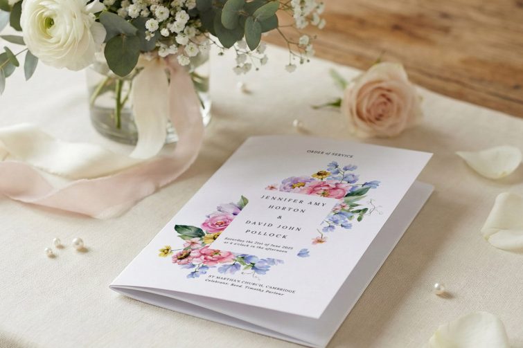 What to include in a Wedding Order of Service (with page-by-page ...