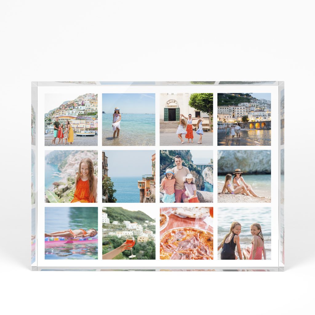 Massive Montage in Acrylic Photo Blocks