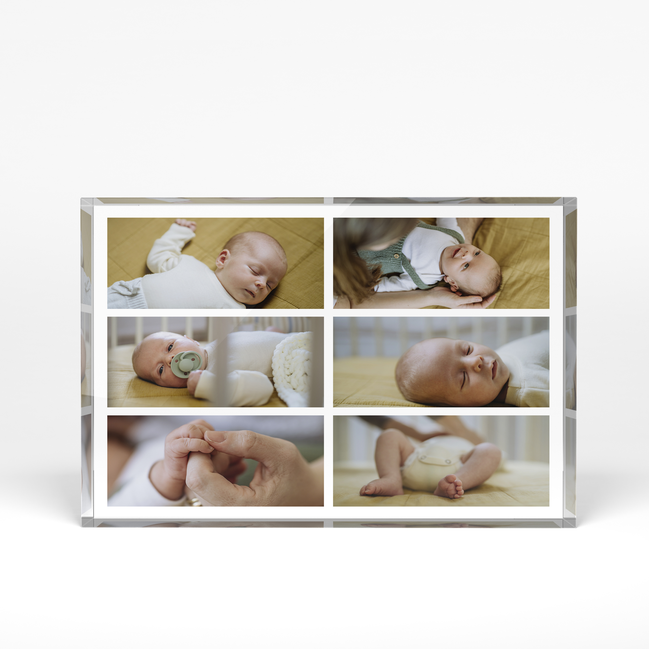 Children’s Mosaic in Acrylic Photo Blocks