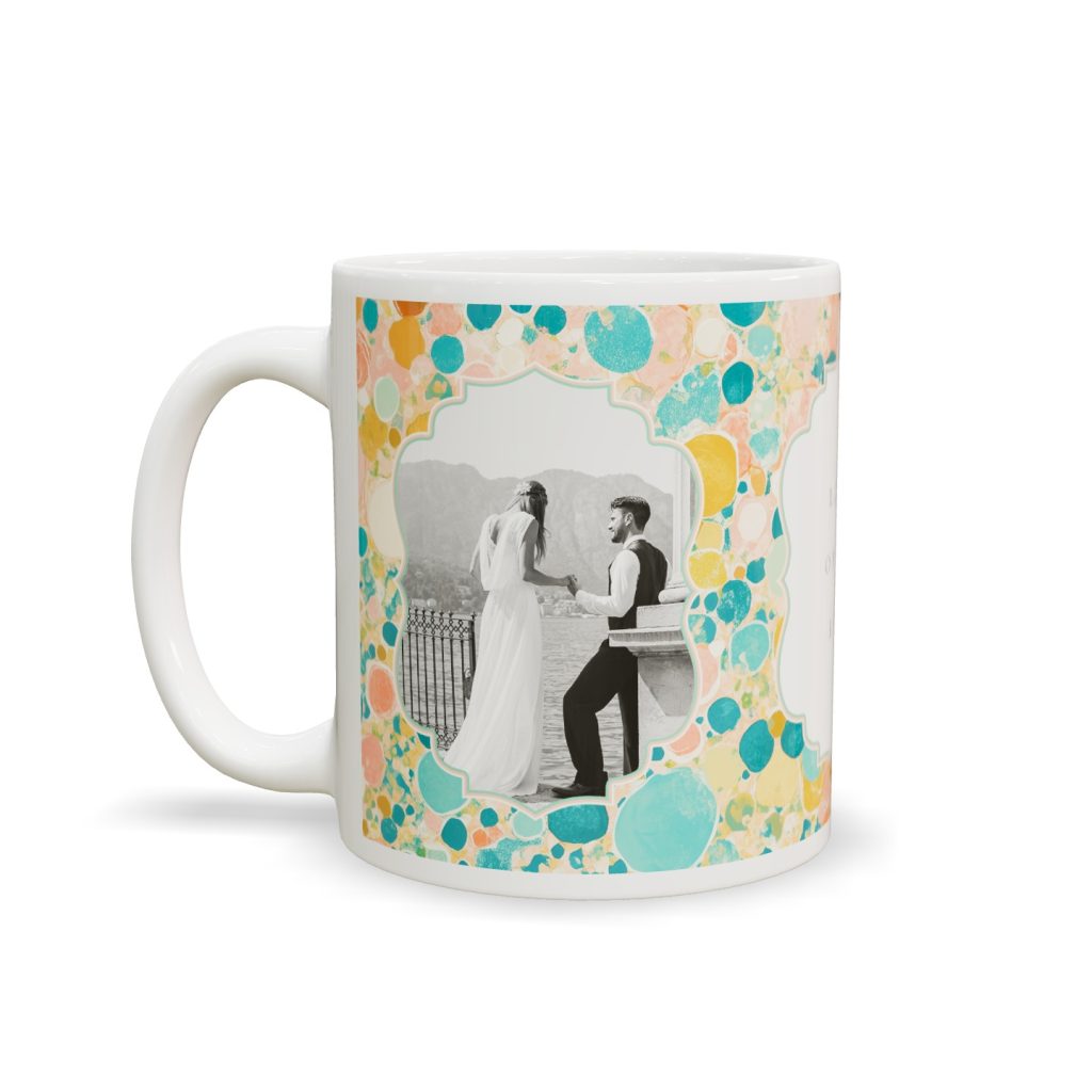 Abstract Romance in Personalised Mugs