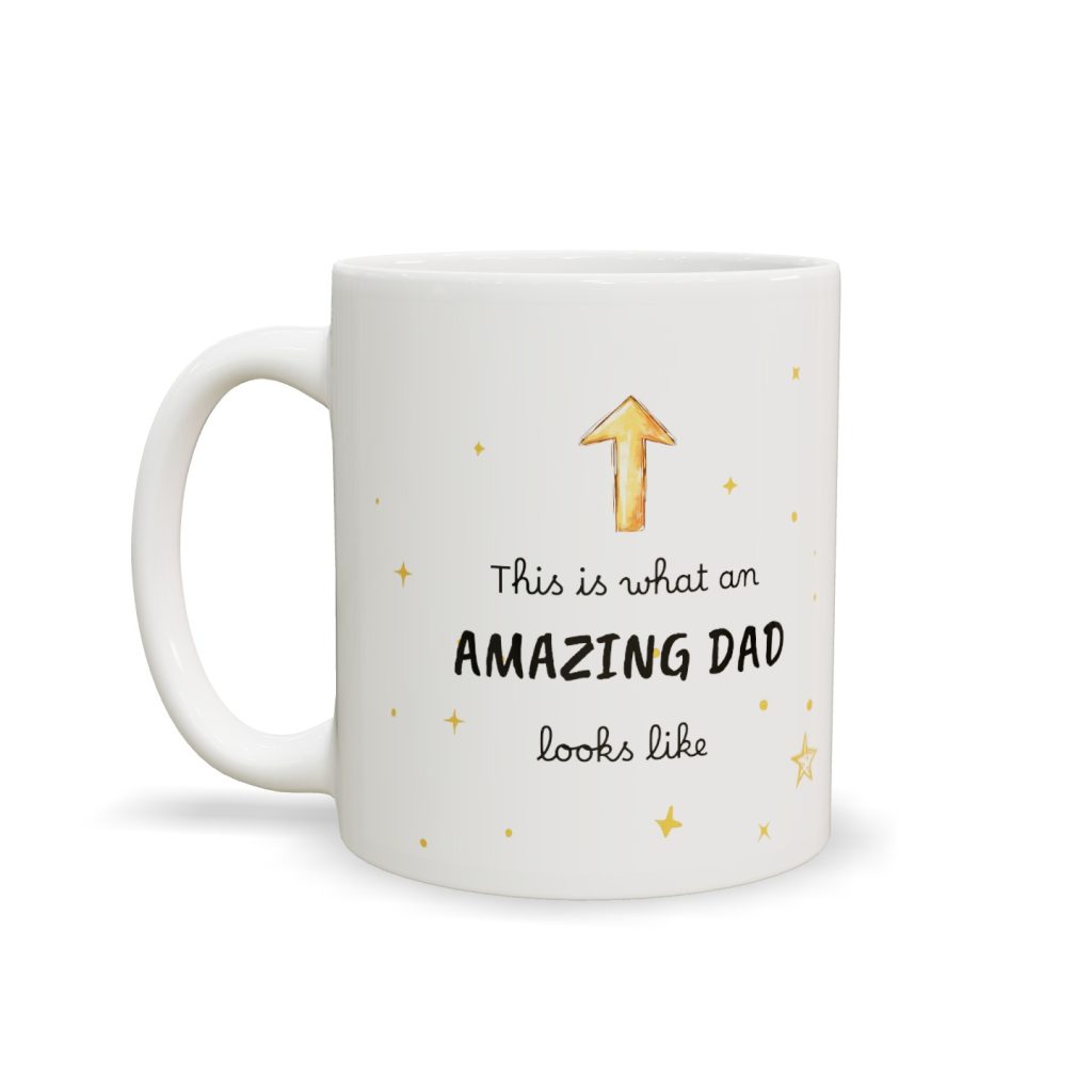 Amazing Dad Stars in Personalised Mugs