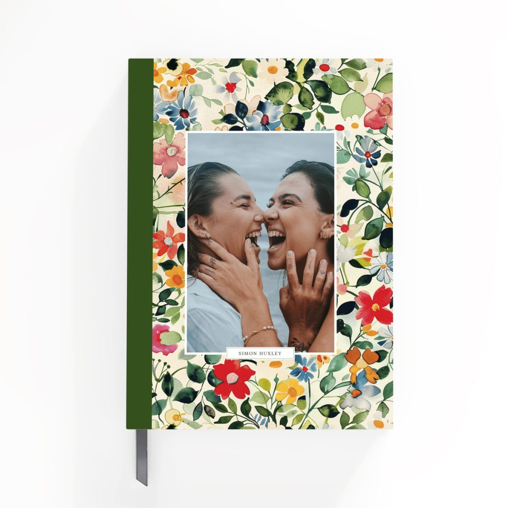 Blooming Canvas in Personalised Notebooks