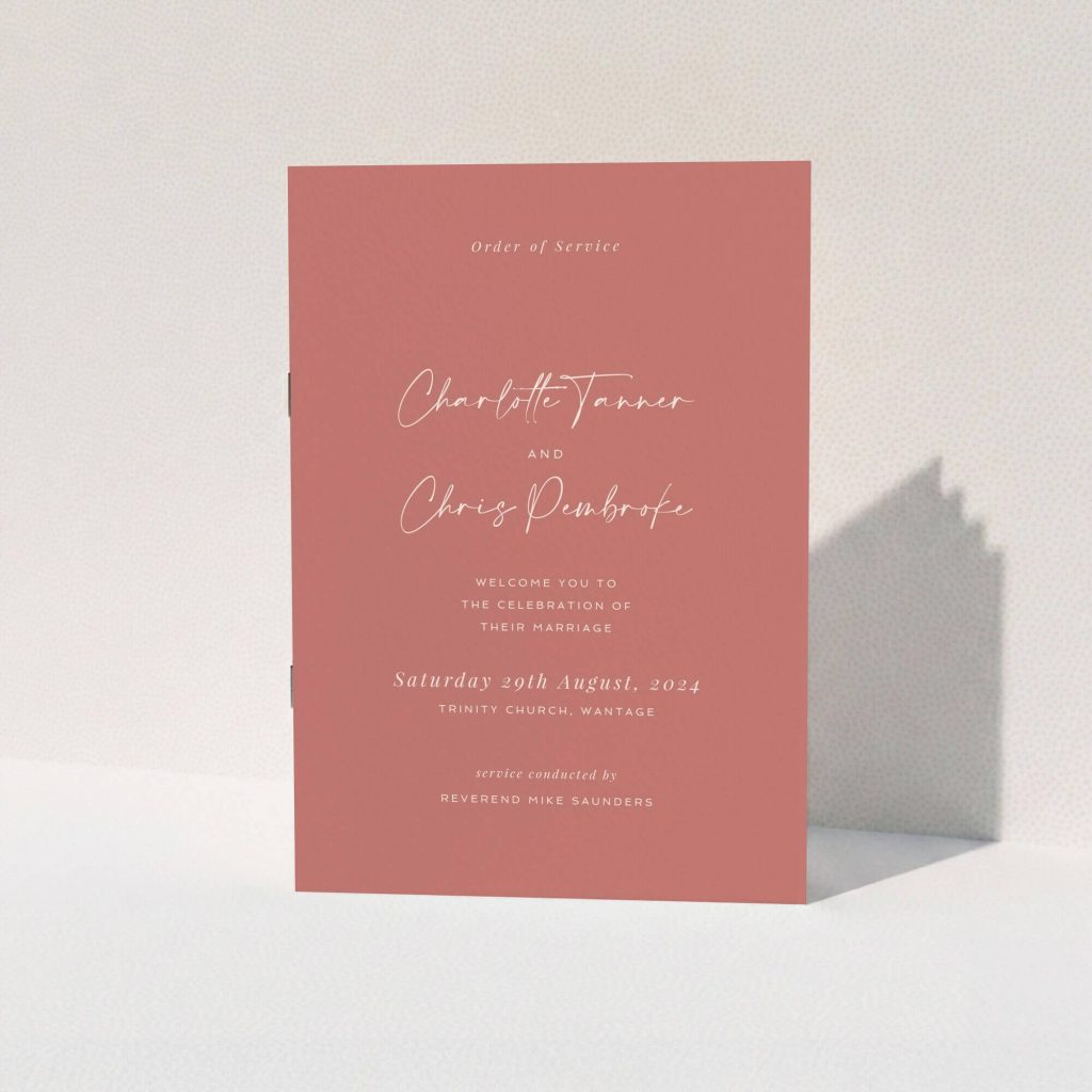 Order of Service Products | Utterly Printable