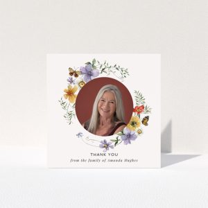 Circle of Serenity in Funeral Thank you Cards