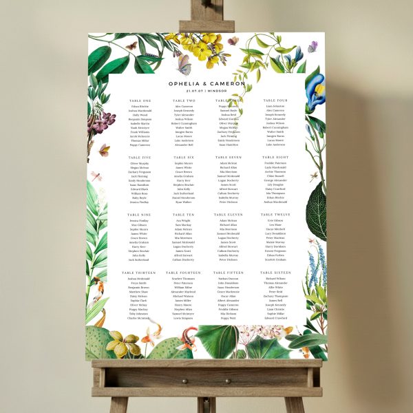 Wedding Table Plans - Utterly Printable