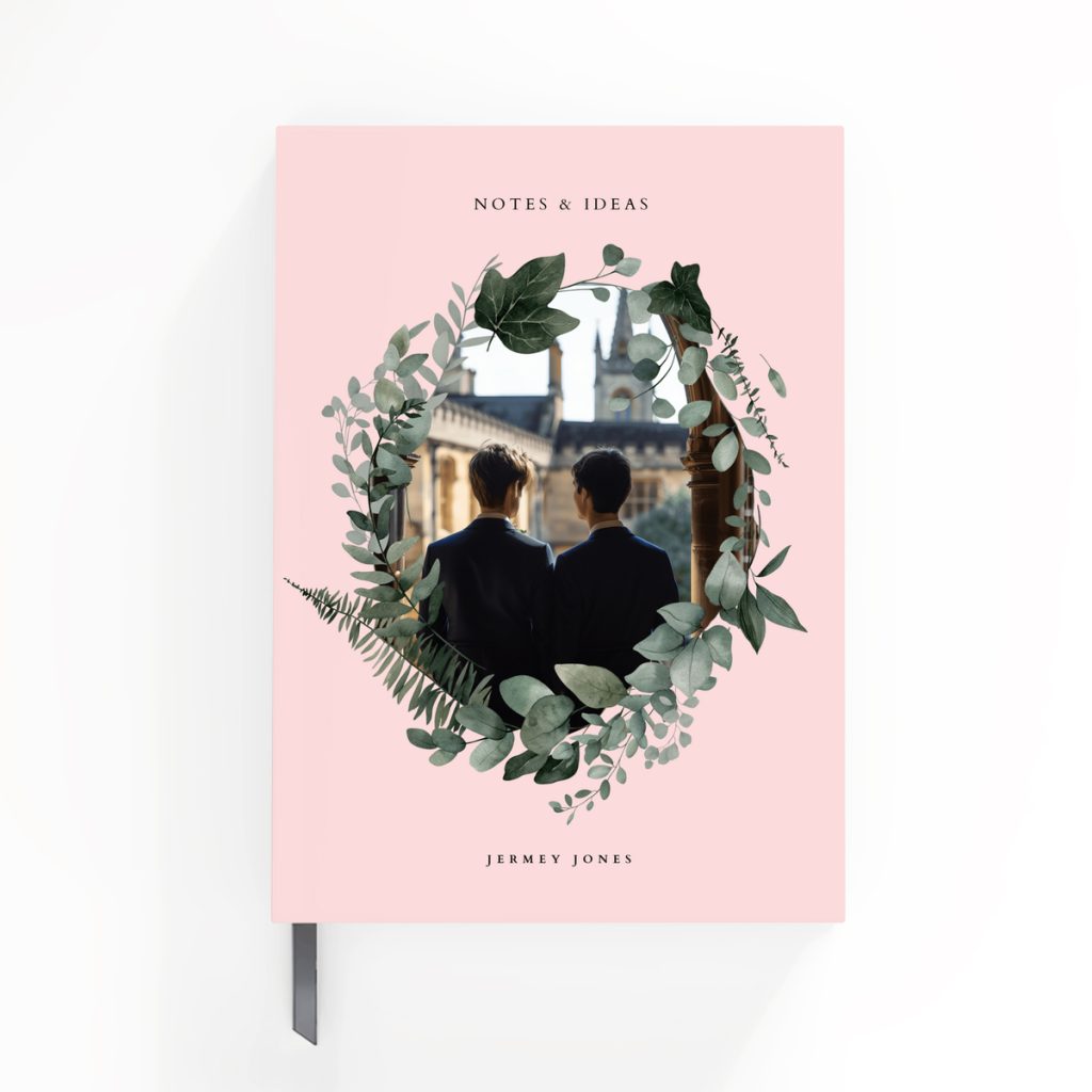 Eucalyptus Circle in Personalised Notebooks
