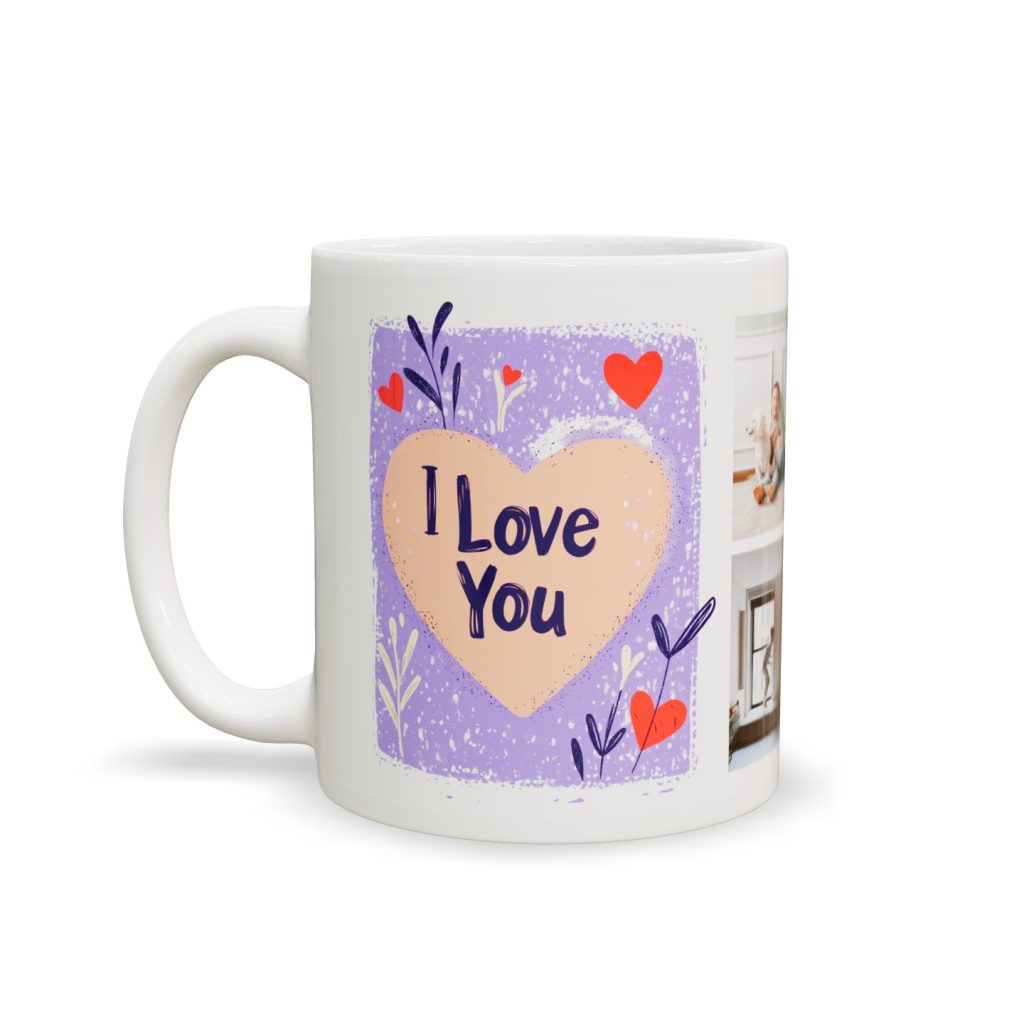 Love in Colour in Personalised Mugs