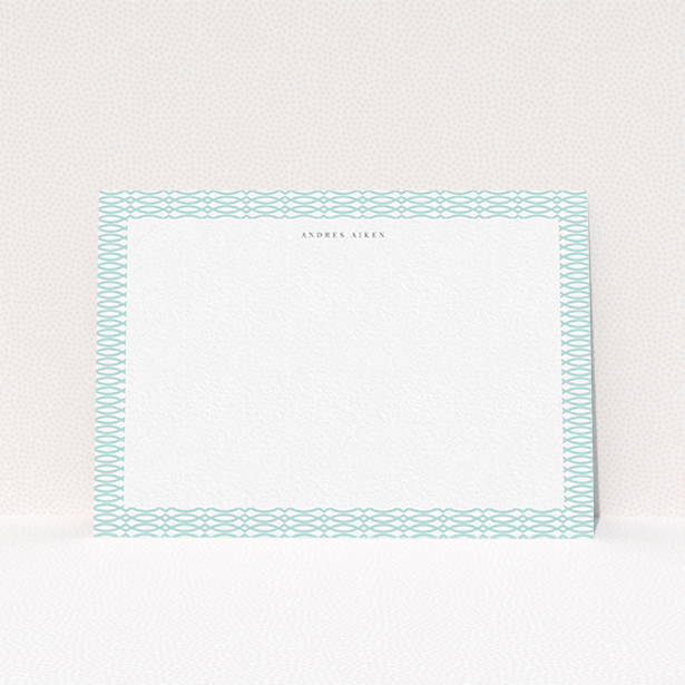 Mint connected in Personalised Stationery Note Cards - For Him