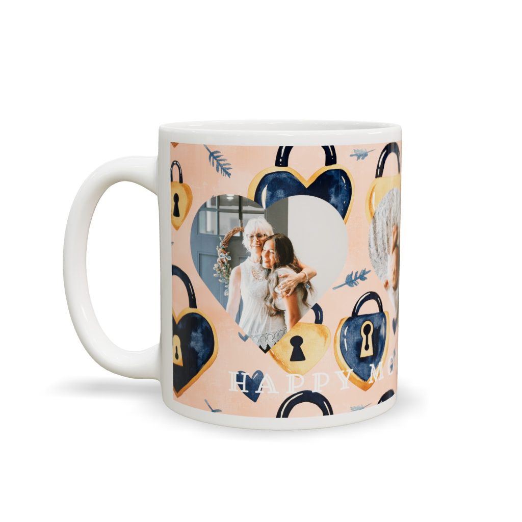 Lock of Love in Personalised Mugs