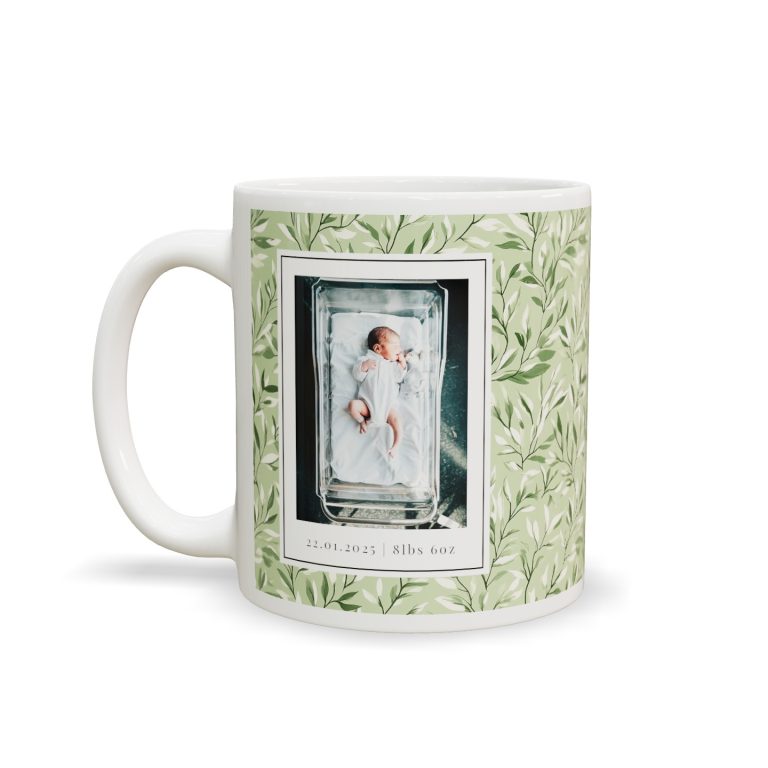 New Leaf Welcome in Personalised Mugs