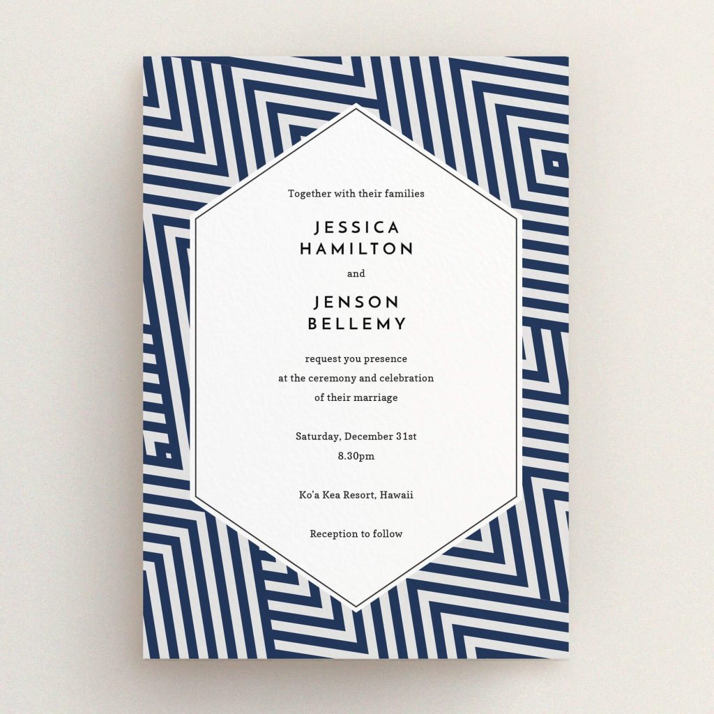 Diamond scratch in Personalised Wedding Invitation Cards