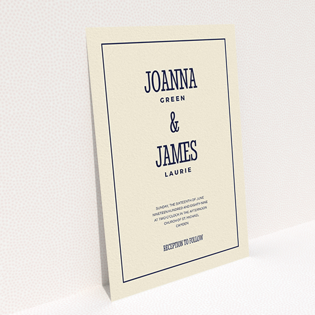 Fill the space in Personalised Wedding Invitation Cards