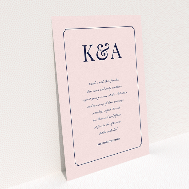 Initials here in Personalised Wedding Invitation Cards