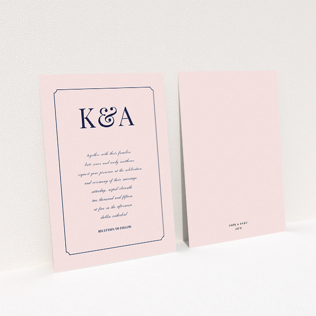 Initials here in Personalised Wedding Invitation Cards