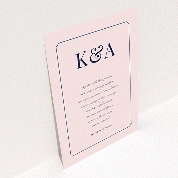 Initials here in Personalised Wedding Invitation Cards