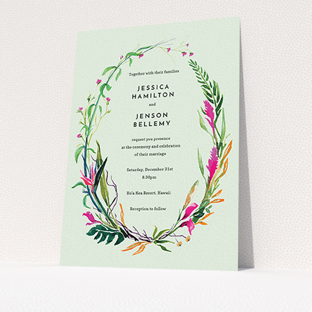 Jungle collection in Personalised Wedding Invitation Cards