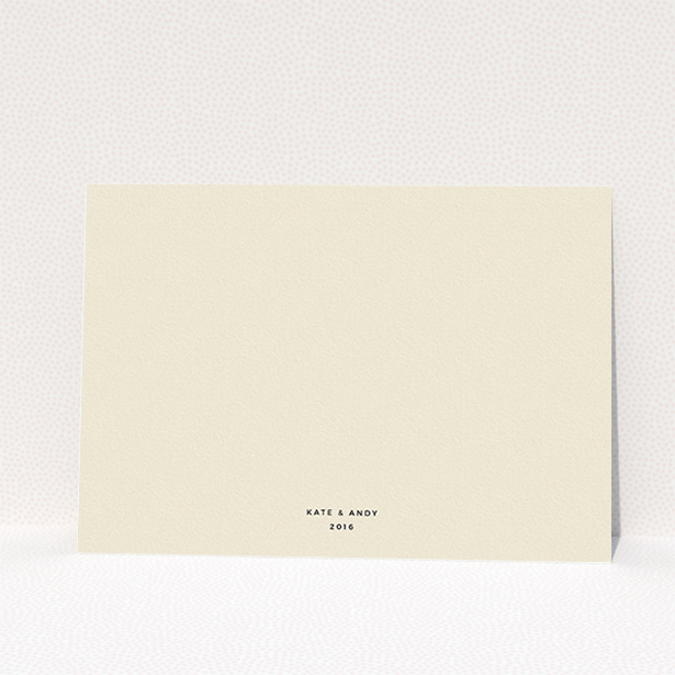 Lines with a thick border in Personalised Wedding Invitation Cards