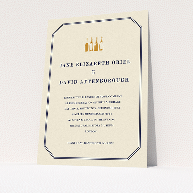 See you at the reception in Personalised Wedding Invitation Cards