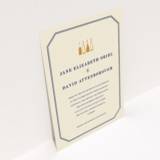 See you at the reception in Personalised Wedding Invitation Cards