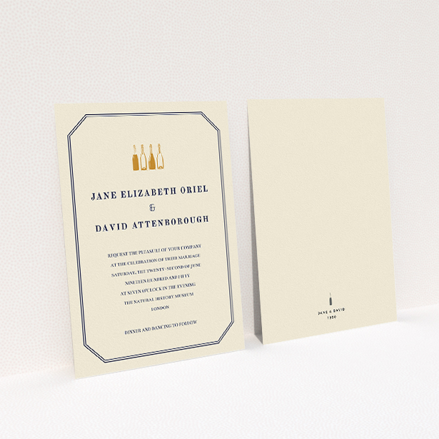See you at the reception in Personalised Wedding Invitation Cards