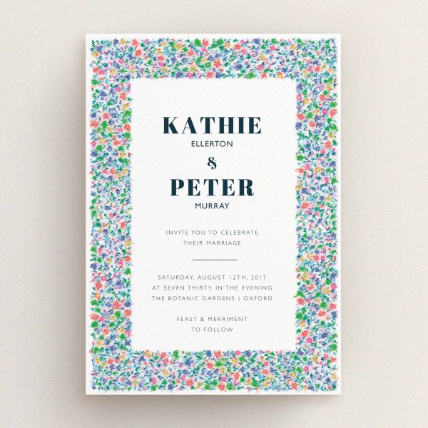 Wedding Invitations – Customise & Print | Utterly Printable