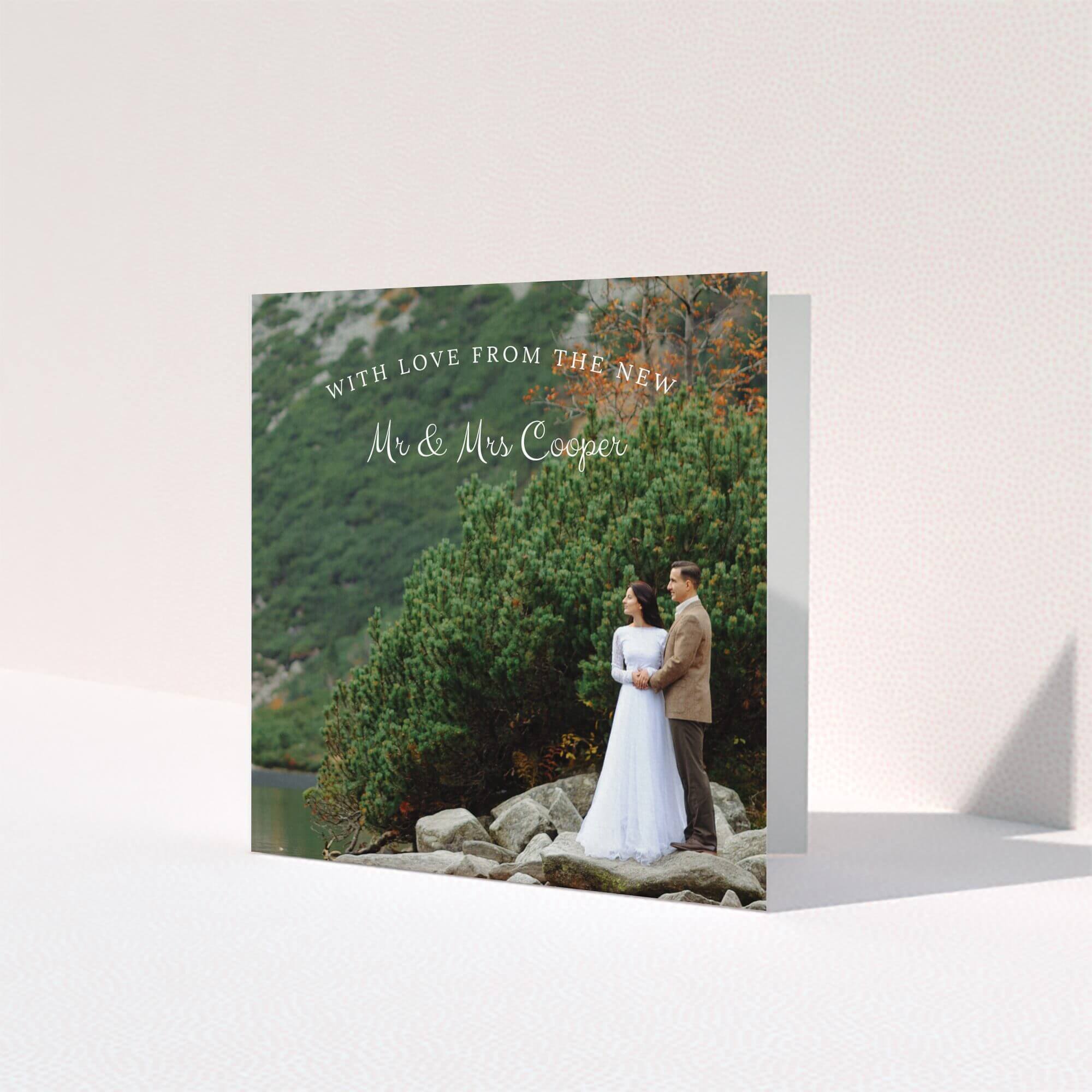 Intro-Thanks-Photo in Wedding Thank You Cards