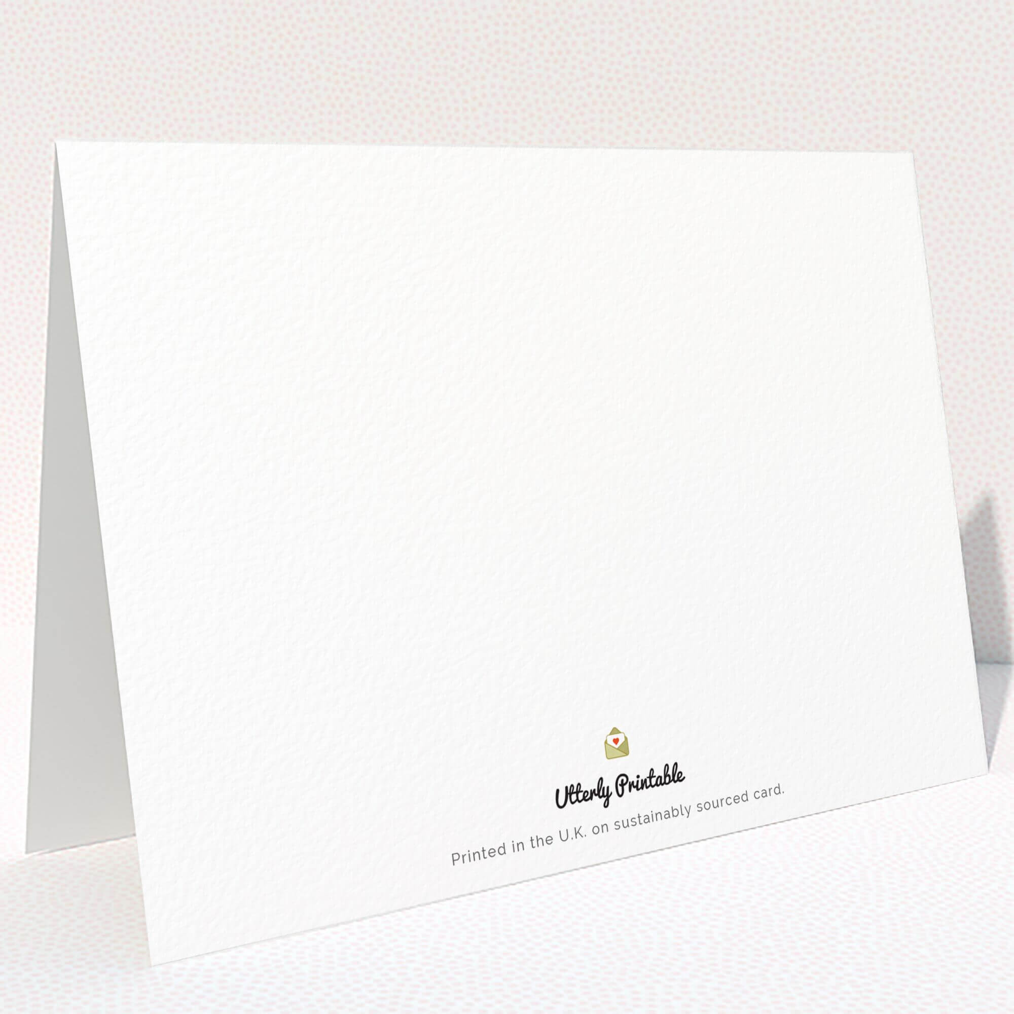 Large Landscape Photo in Wedding Thank You Cards