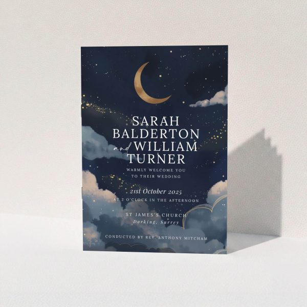 Starry, Starry Night in Wedding Information Insert Sheets