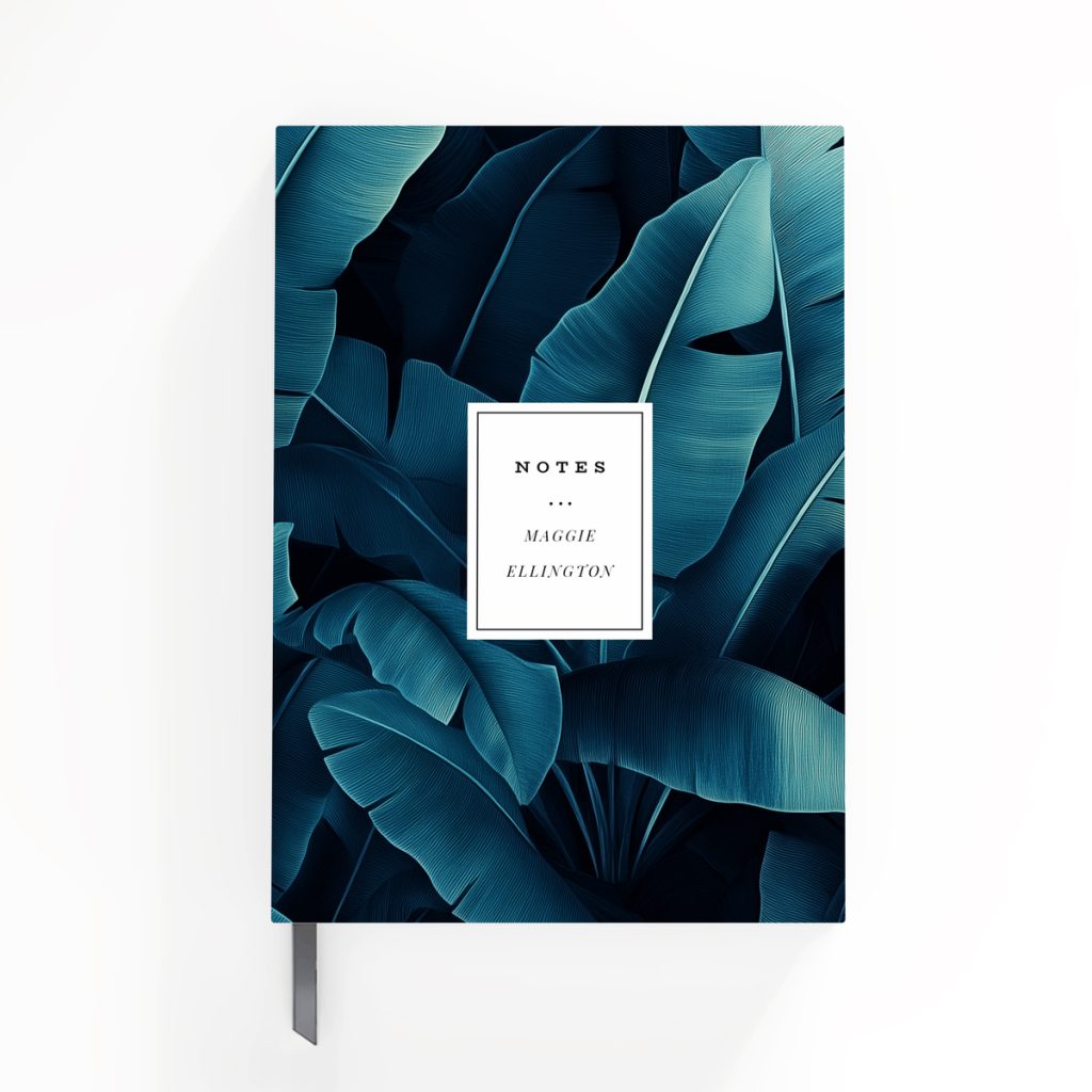 Tropical Midnight in Personalised Notebooks