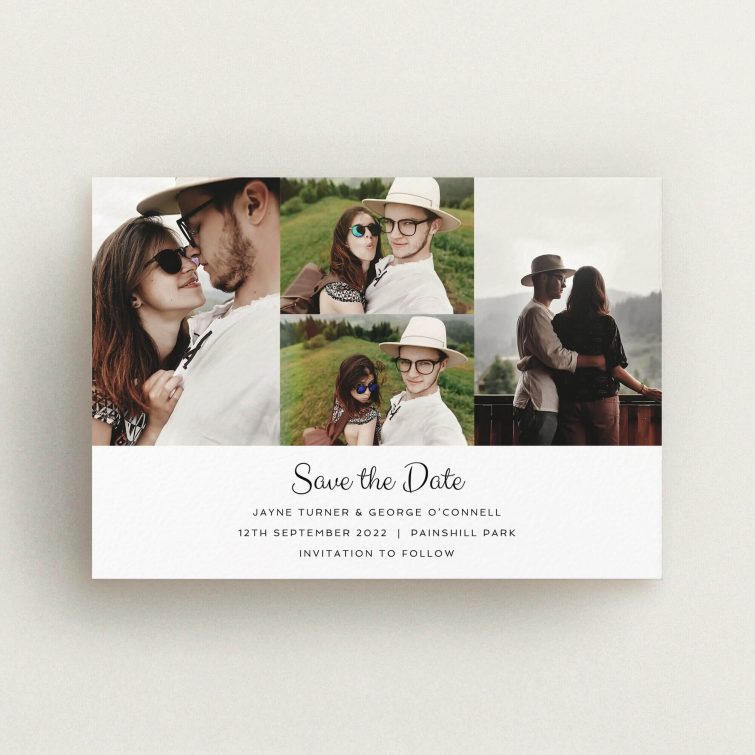 Cheek by Jowl in Wedding Save The Date Cards