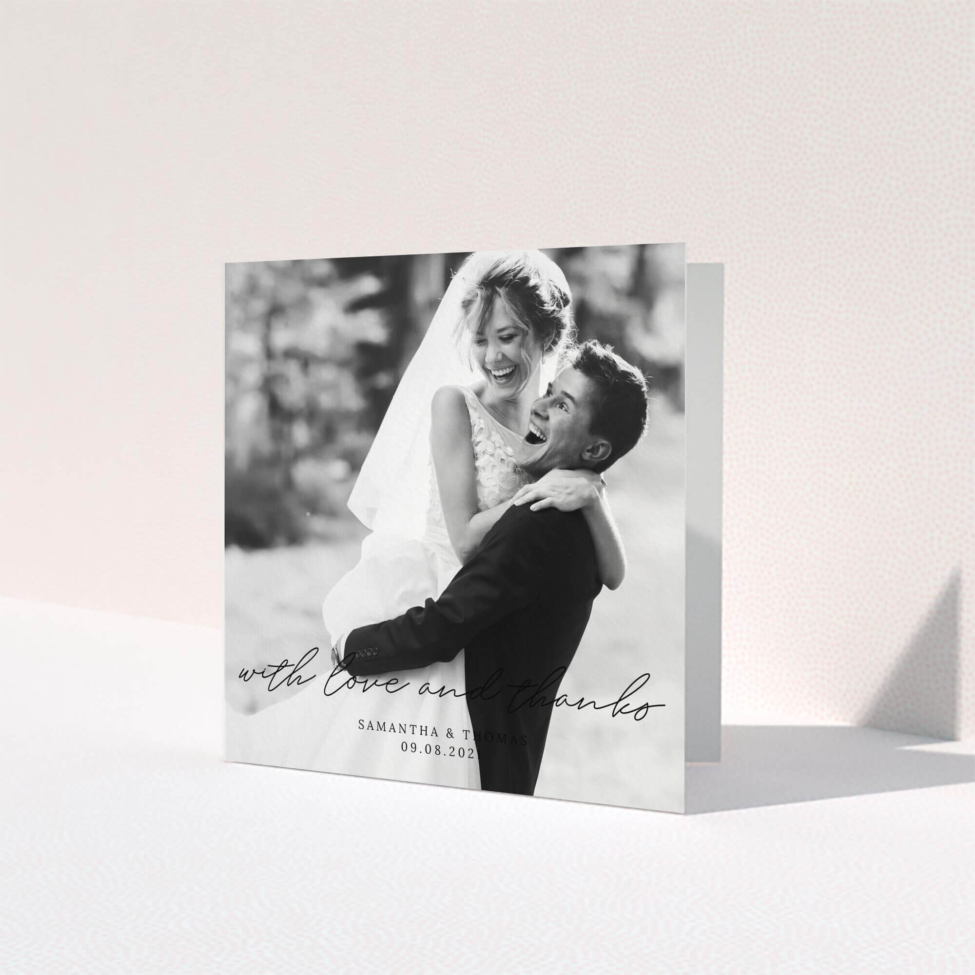 Script & Serif in Wedding Thank You Cards